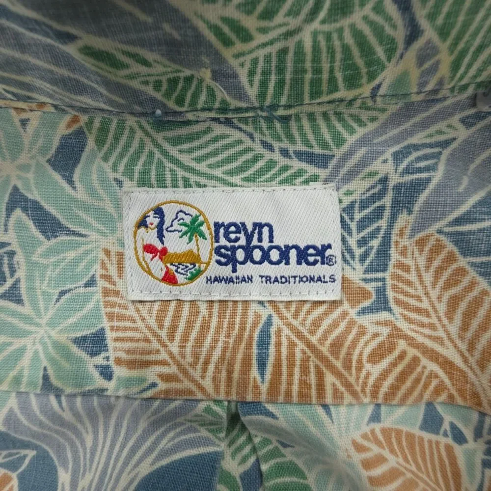 reyn spooner | Shirts | Reyn Spooner Hawaiian Shirt Short Sleeve Button ...